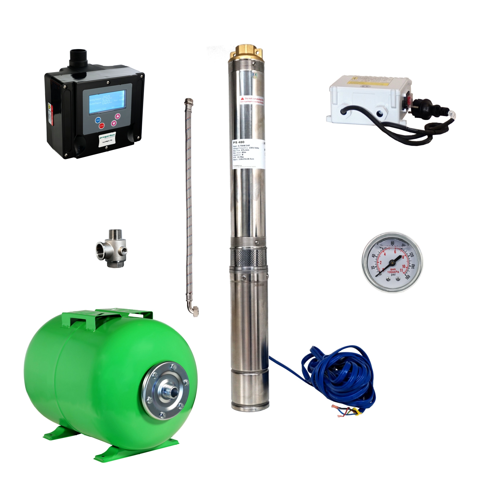 Progarden Aquamatic Vario480PRO sistem hidrofor inverter turatie ...